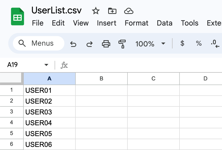 Creating a user list – B-Hive
